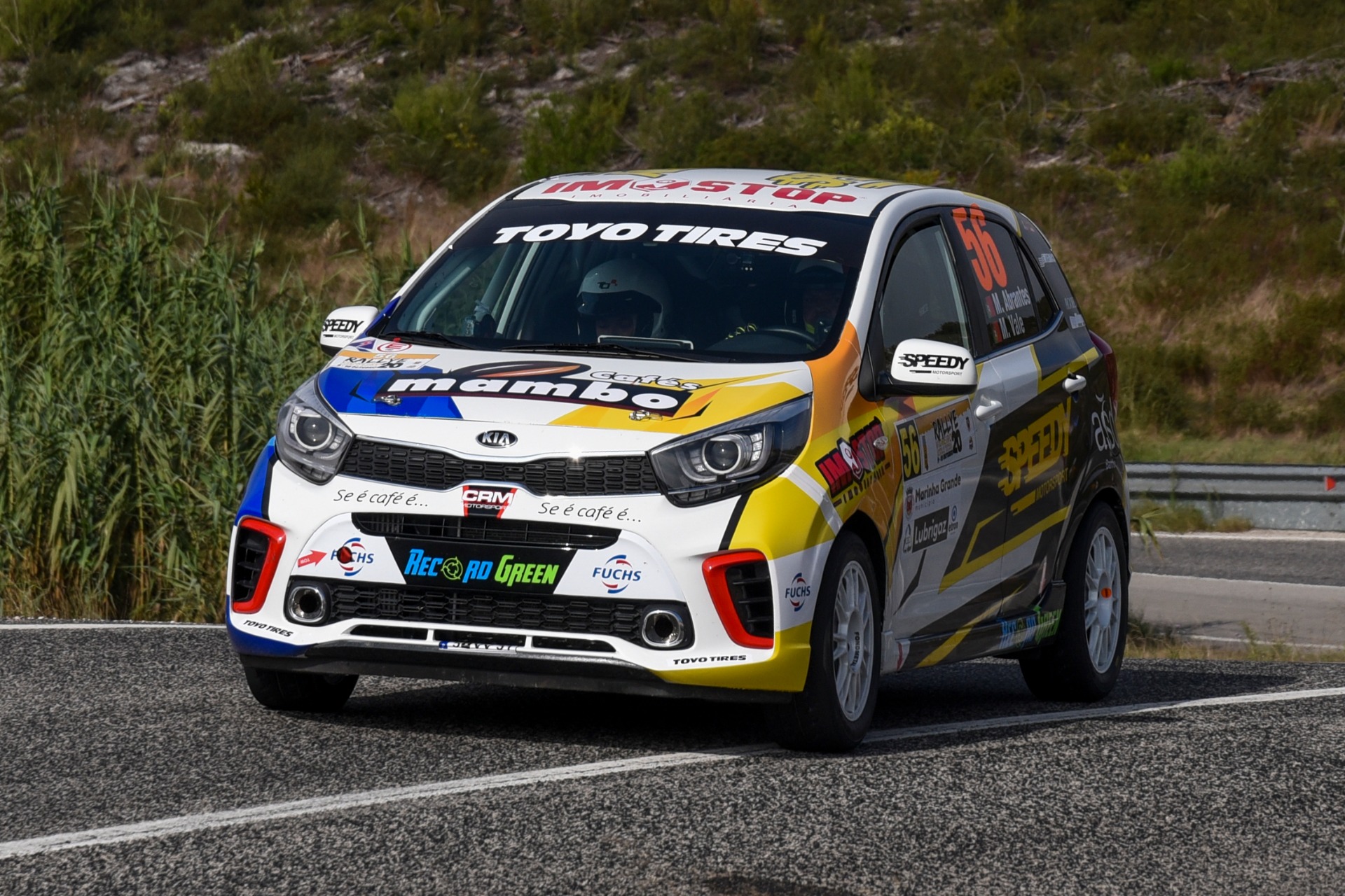 Miguel Abrantes lidera KIA Picanto Rally Cup